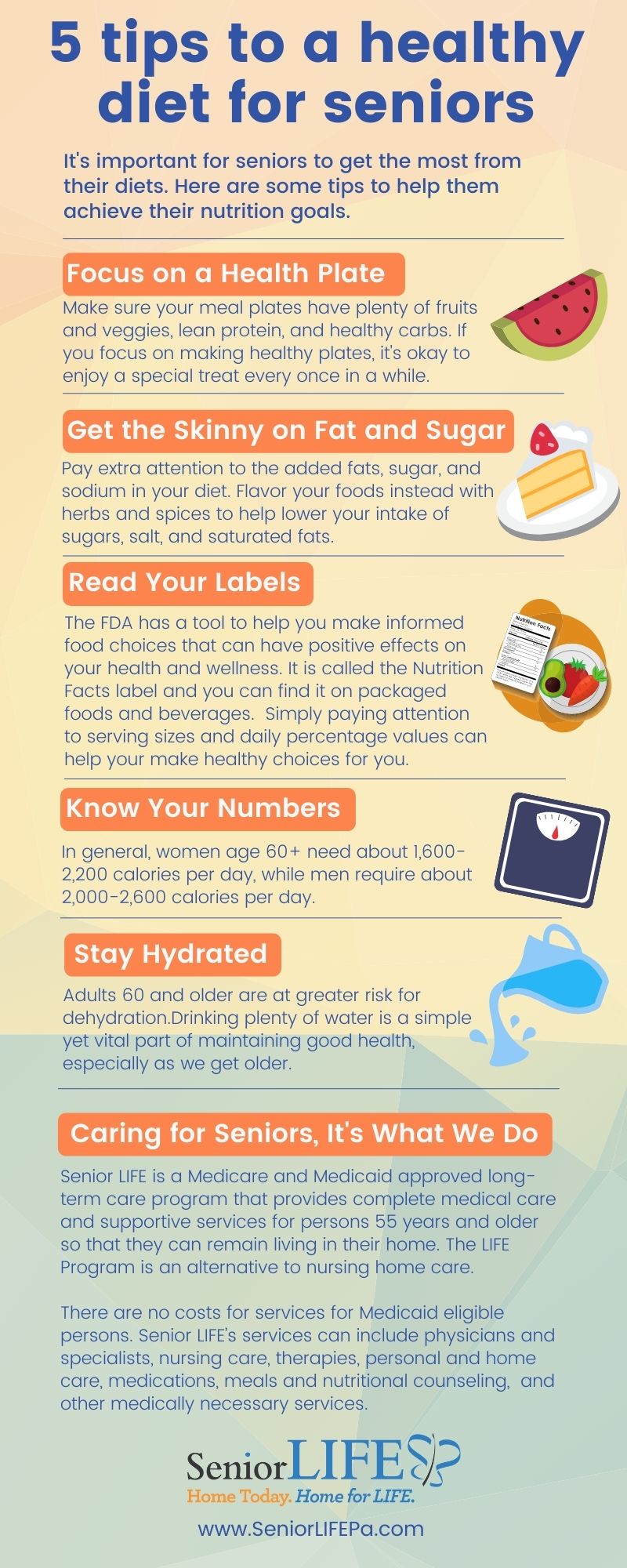 5-Healthy-Eating-Tips-with-Illustration-Infographic – SeniorLIFE